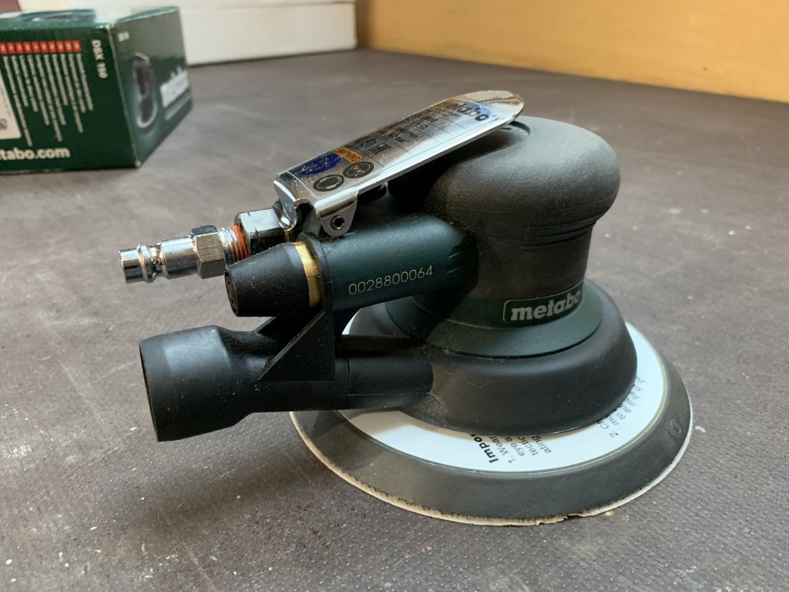 Pnevmatski rotacijski brusilnik Metabo DSX 150