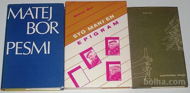 BALADNI MOTIVI, PREVIHARIMO VIHARJE – Matej Bor (pesmi)
