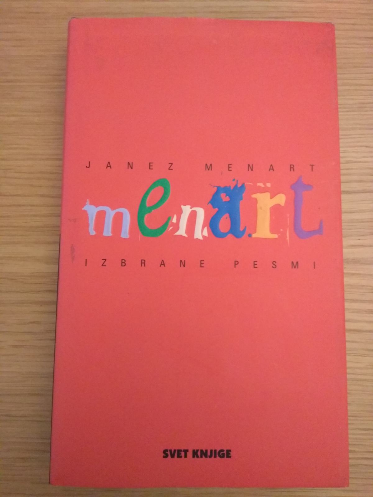 Menart izbrane pesmi