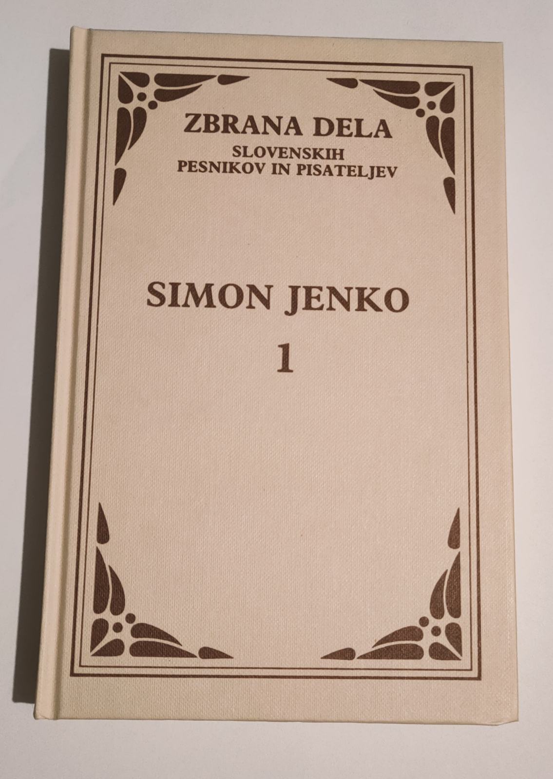 Zbrano delo 1 (Simon Jenko)