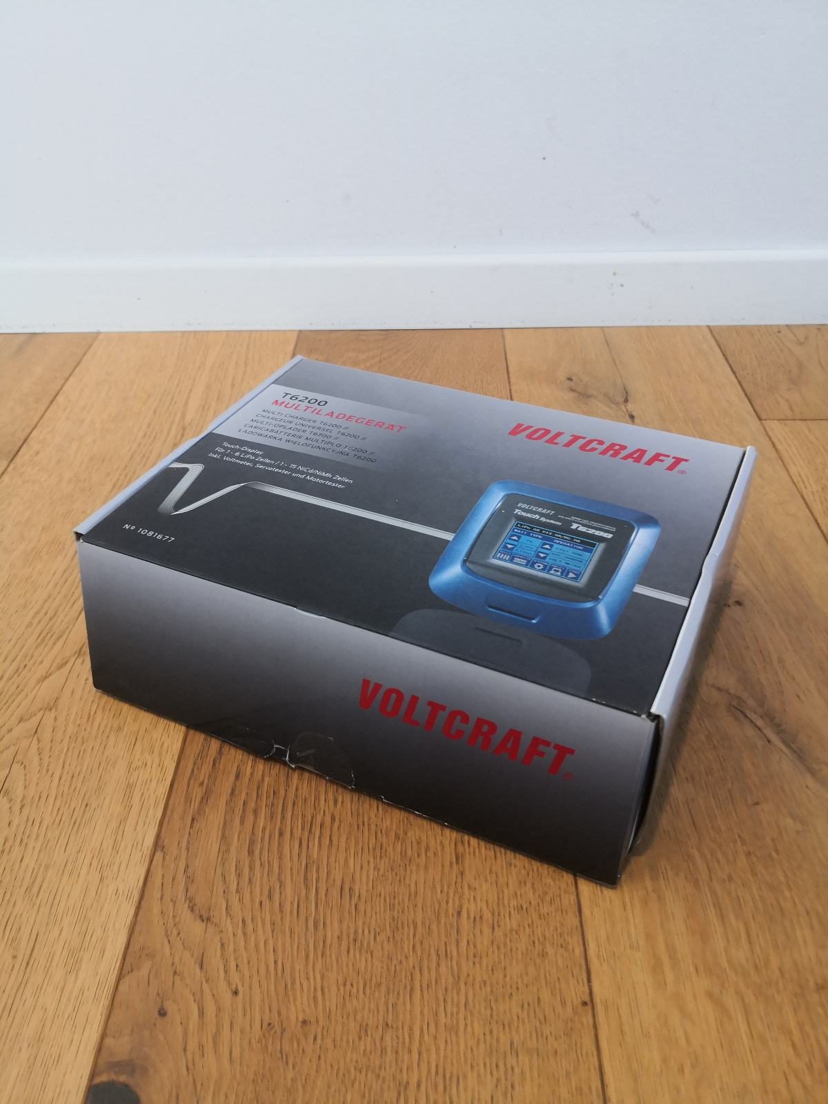VOLTCRAFT T6200 – večnamenski polnilnik z zaslonom na dotik
