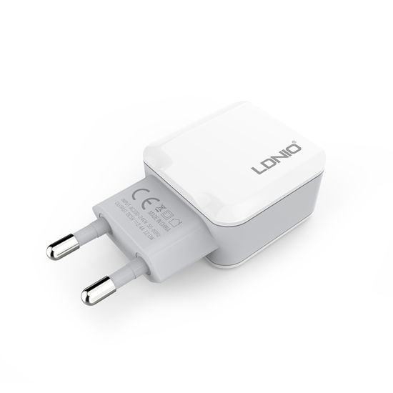 Adapter LDNIO A2202 220v 2xUSB 2,4A 12W bel