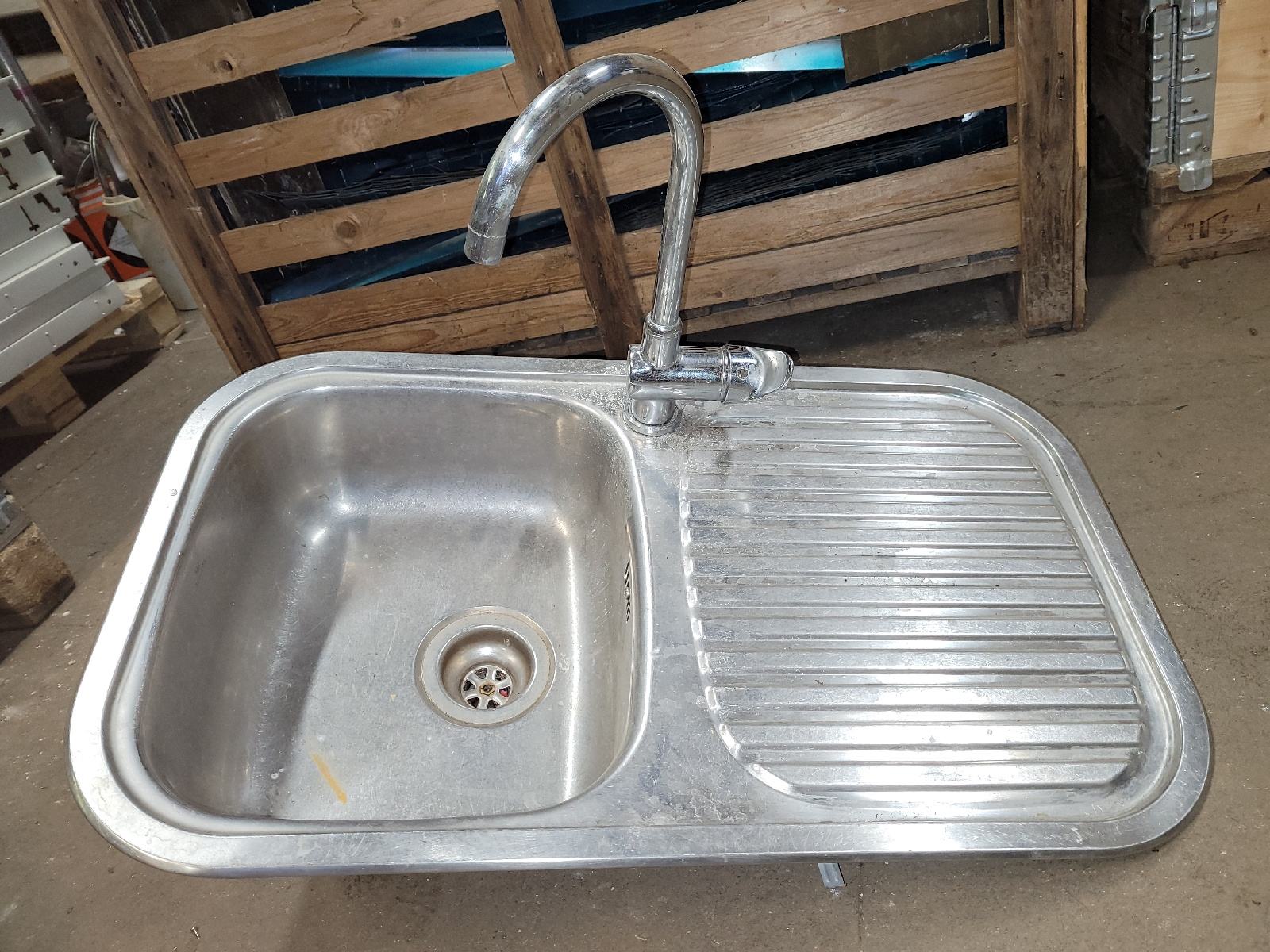 inox pomivalno korito 48x80 cm