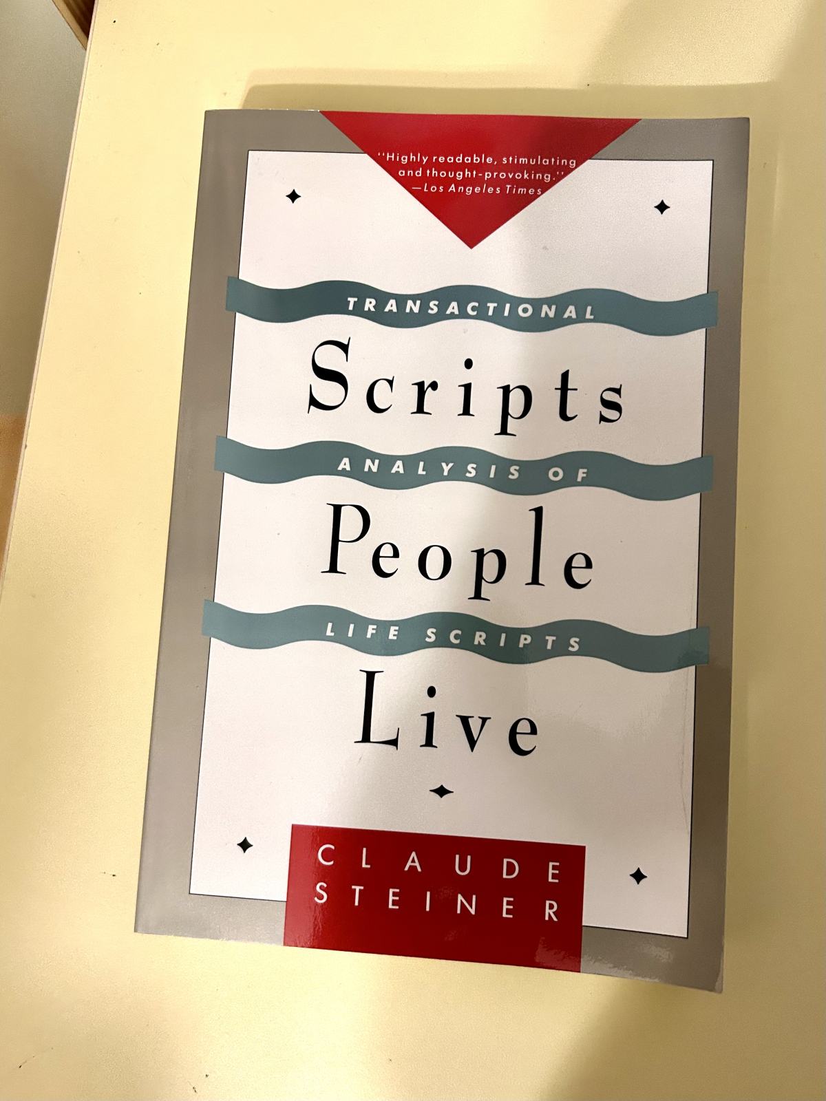 Knjiga Scripts People Live, Transactional analysis of life scripts