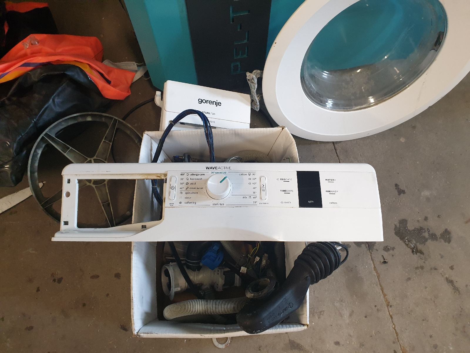 Pralni stroj gorenje wp723 deli