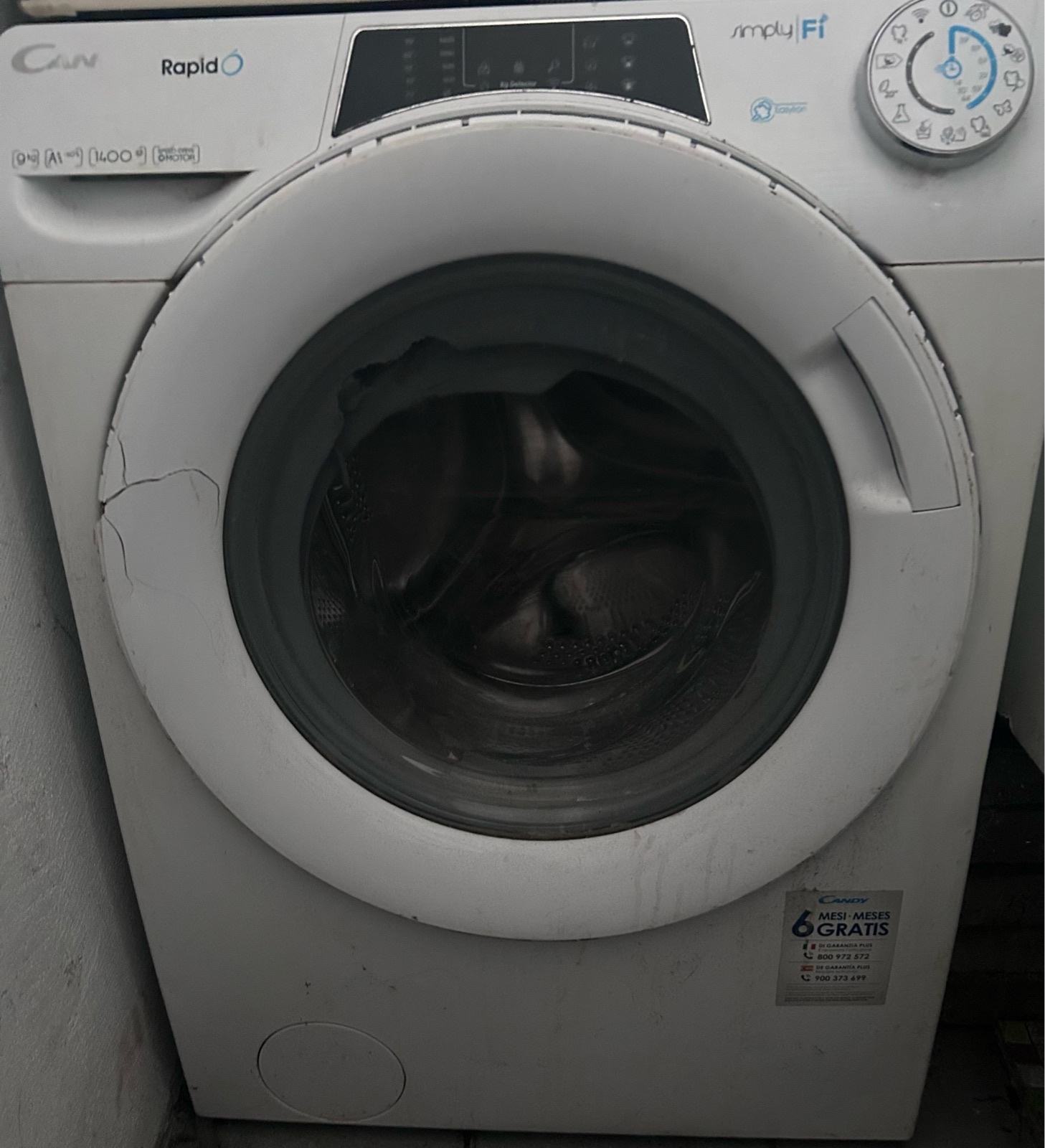 Pralni stroj Candy rapid Simply Fi