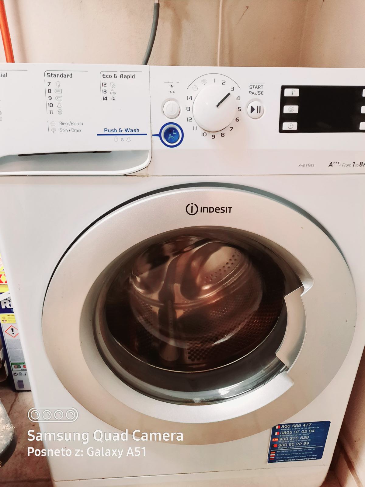 Pralni stroj Indesit innex A+++