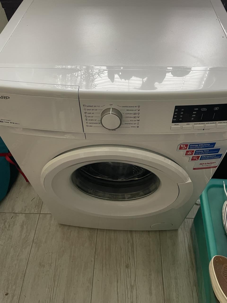 Pralni stroj SHARP ES-HFA6123W2