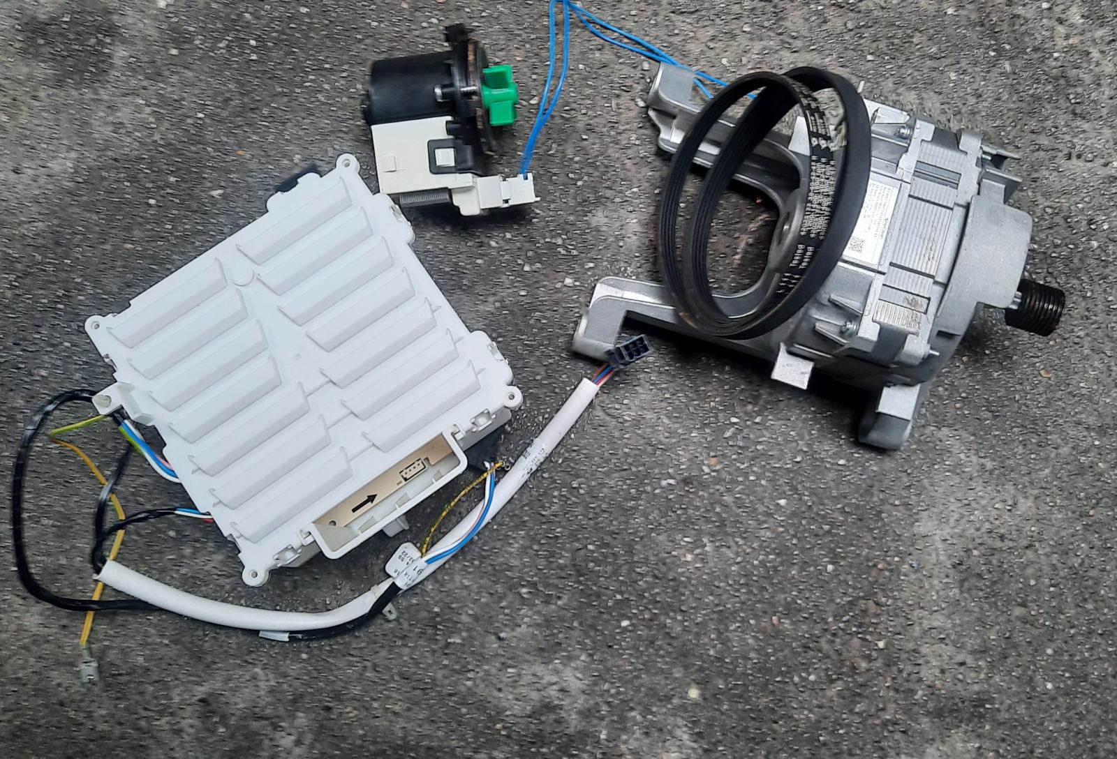 ZA PRALNI STROJ SHARP INVERTERSKI MOTOR ELEKTRONIKA ČRPALKA