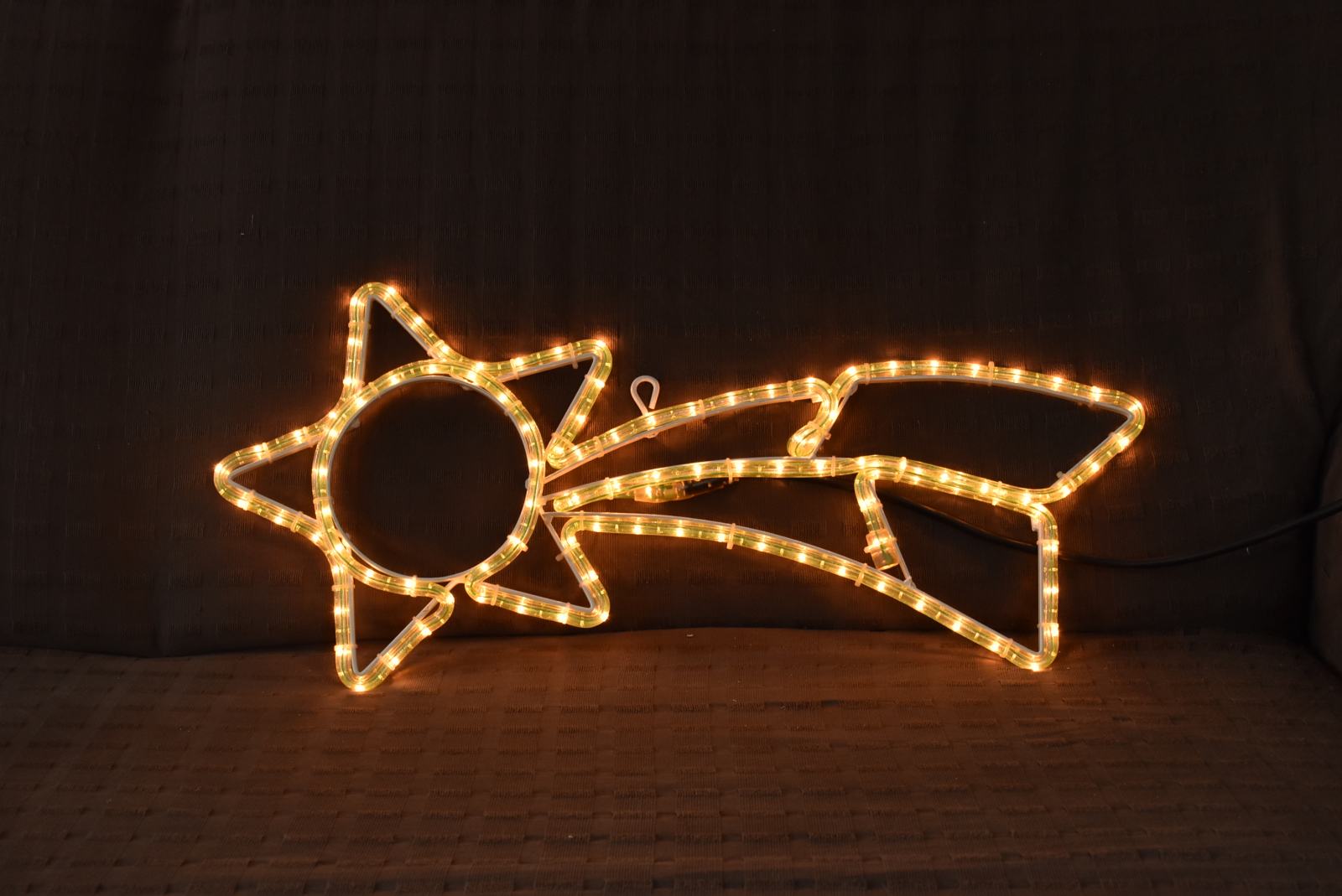 Novoletne božične okrasne praznične lučke - Zvezda repatica - zunanje