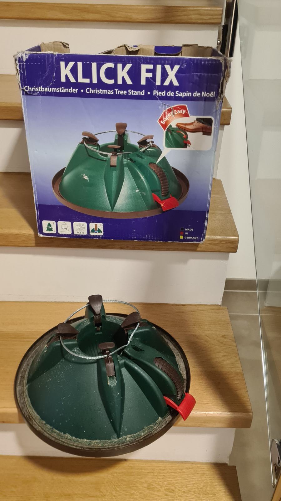 Stojalo za božično/novoletno drevesce/jelko