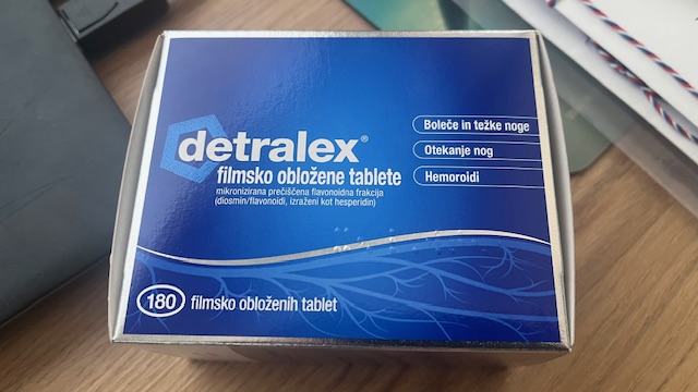 Detralex: nov, še zapakiran, 180 tablet