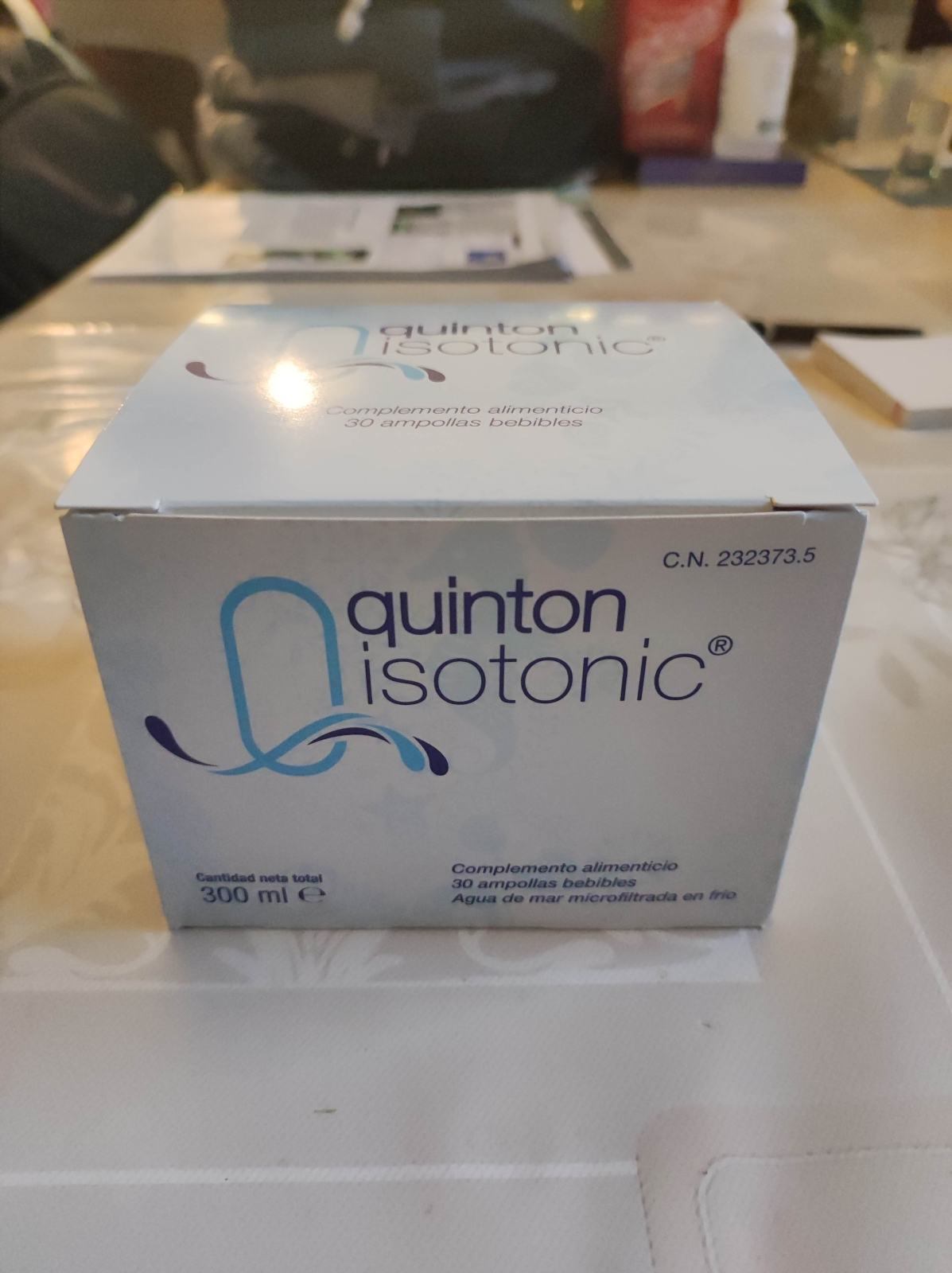 Quinton Isotonic, pitne ampule (30x10ml)