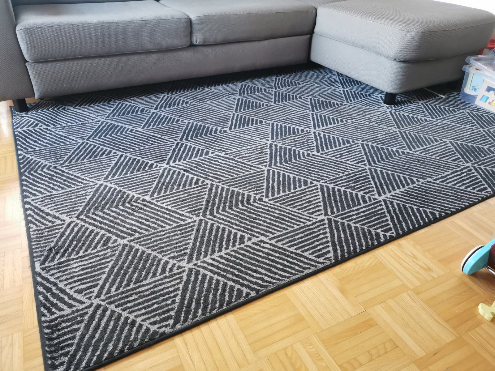 Tkana preproga z vzorcem