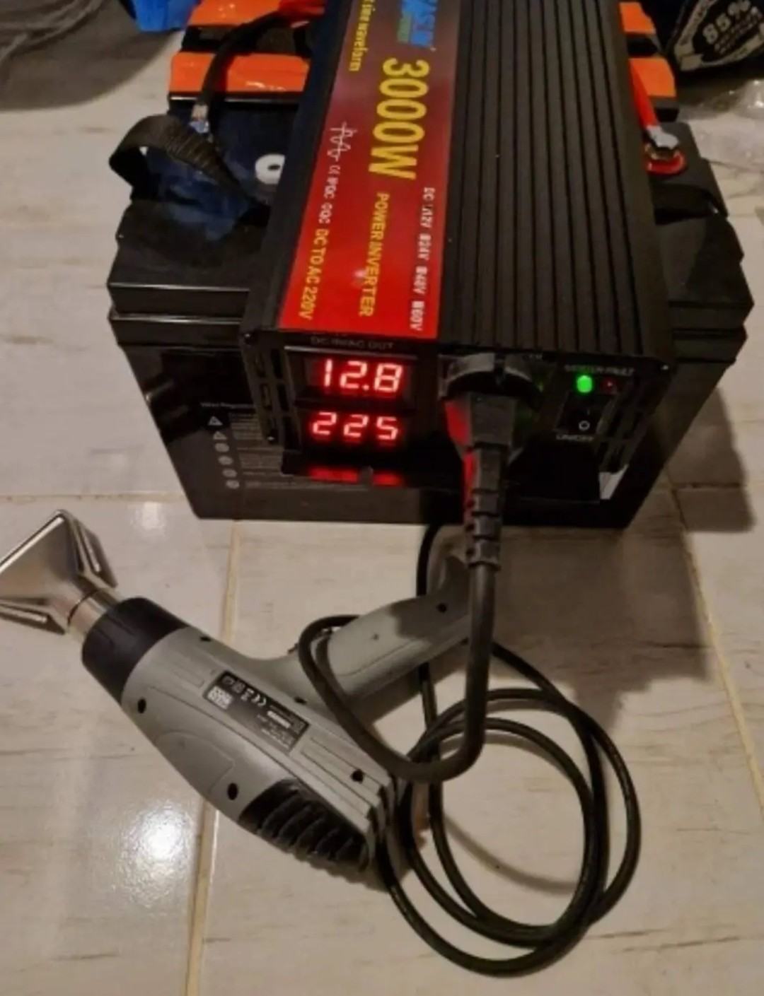Pretvornik, inverter 2,3, in 5 kw 12/24 volt na 220 volt čisti sinus
