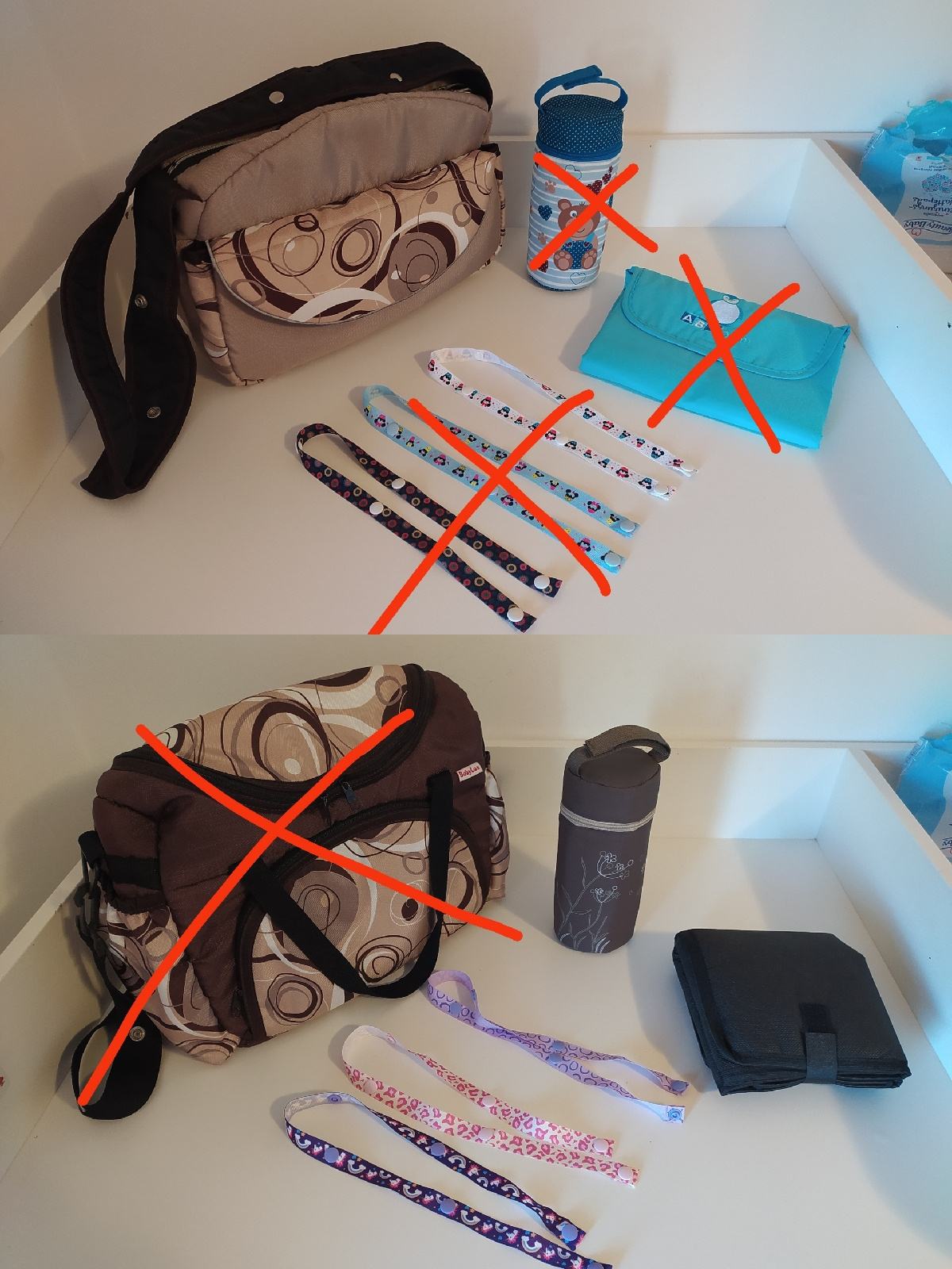previjalna torba/termo torbica/previjalna podloga