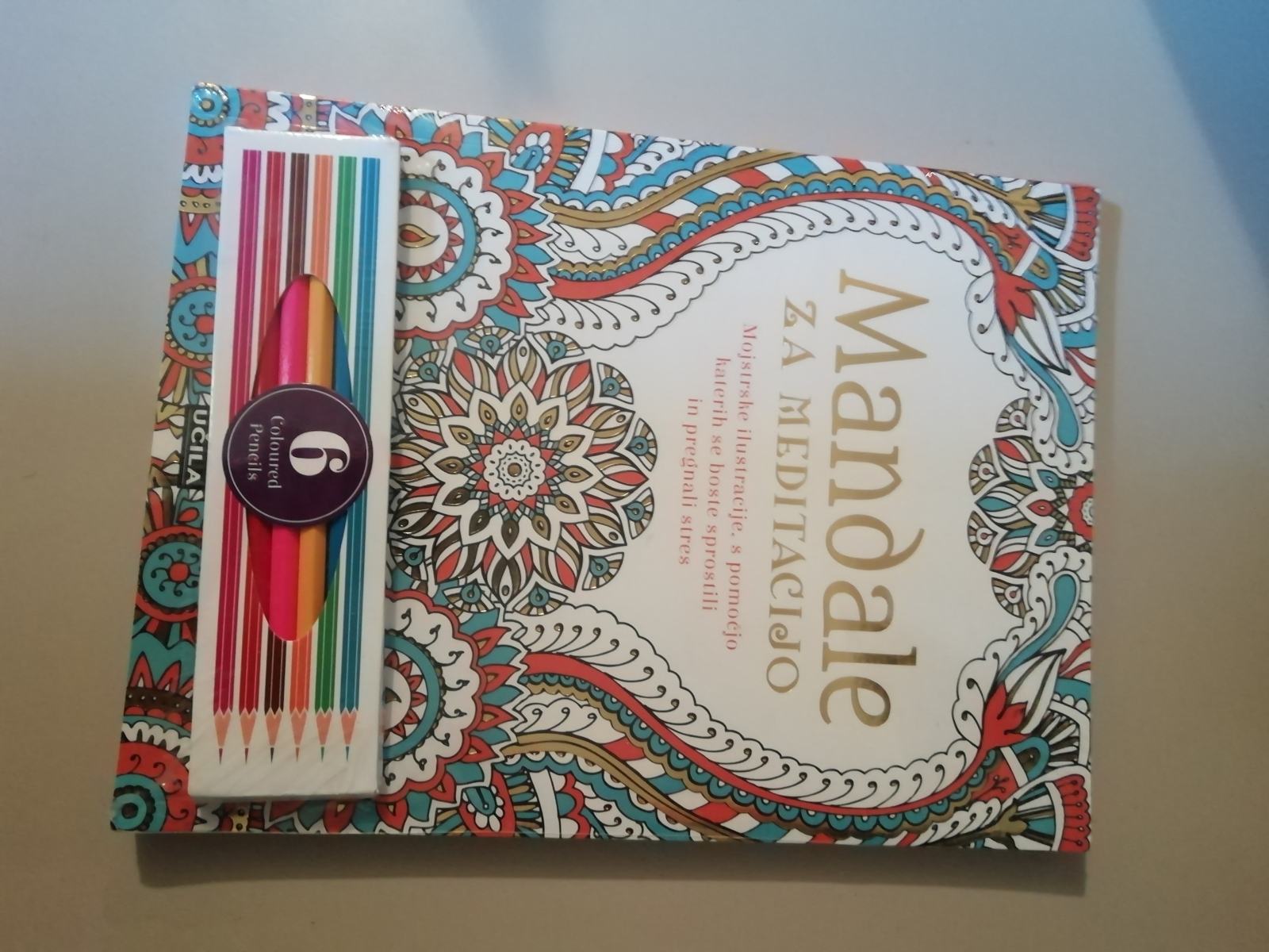 Mandale, pobarvanke za odrasle