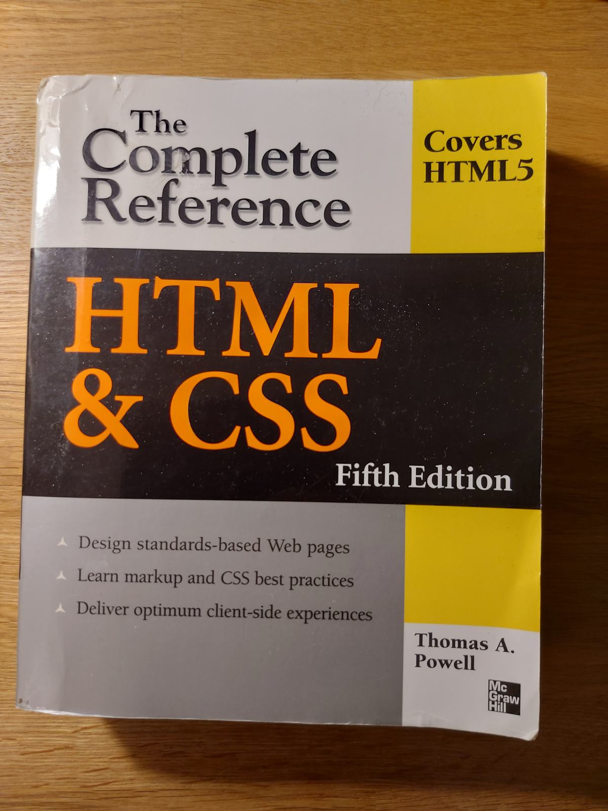 HTML & CSS The complete reference, Thomas A- Powell