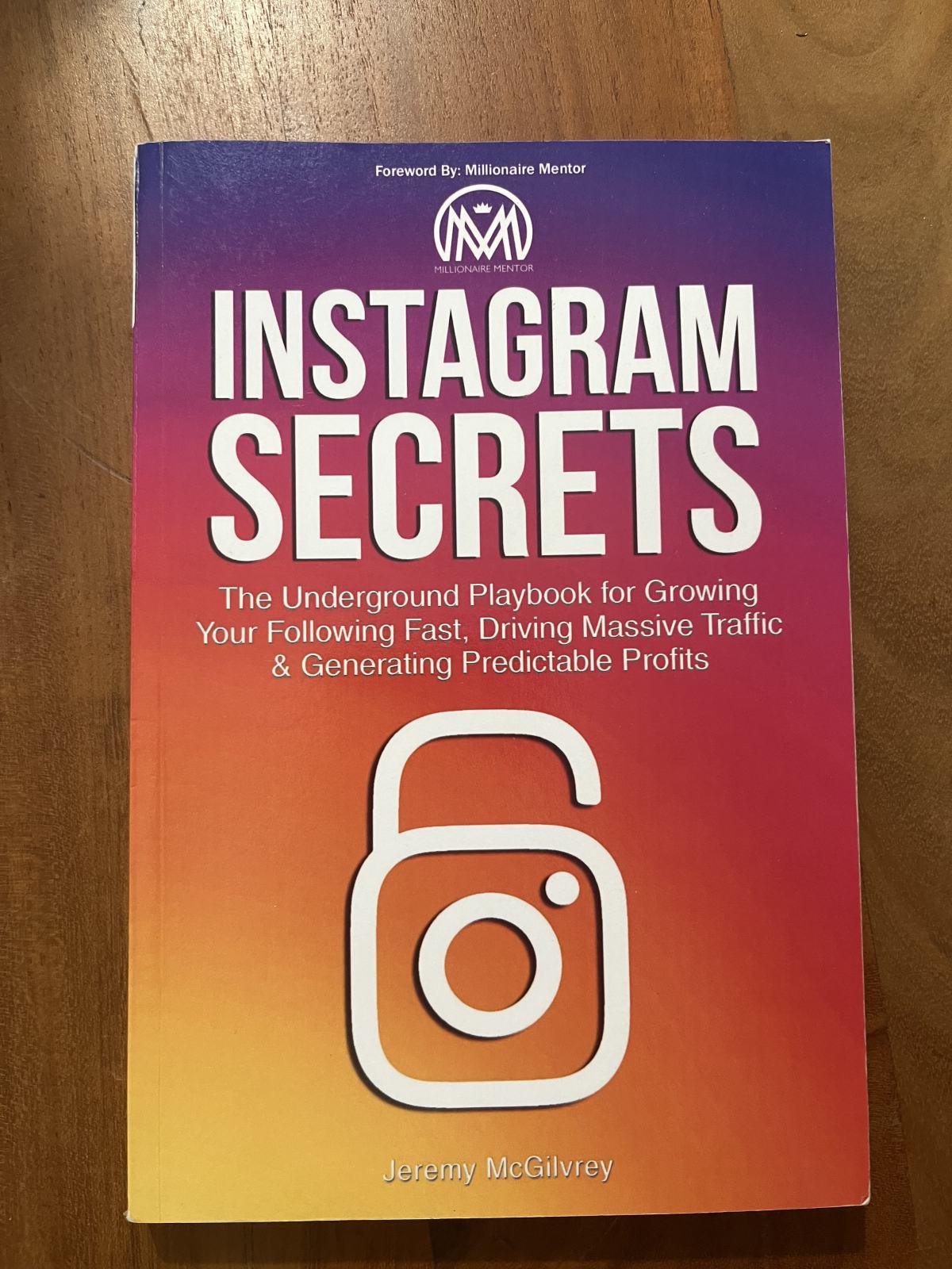 Instagram secrets Jeremy Mcgilvrey