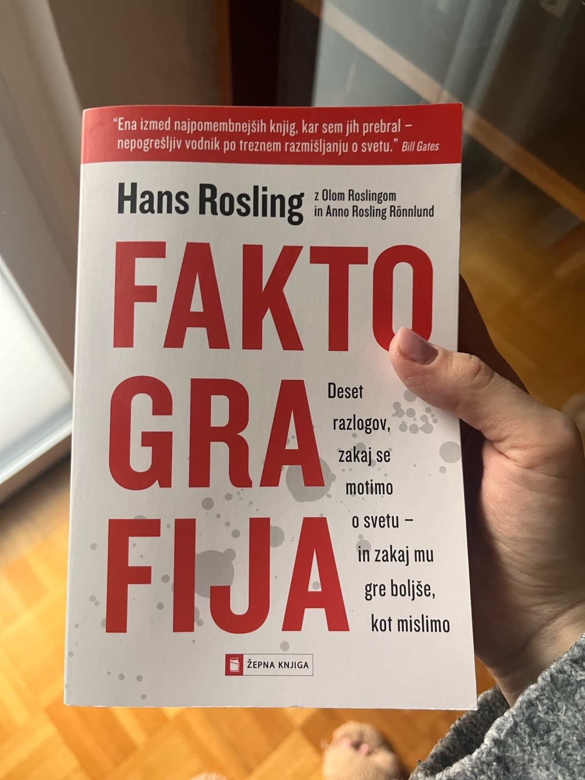 Knjiga Faktografija Hans Rosling