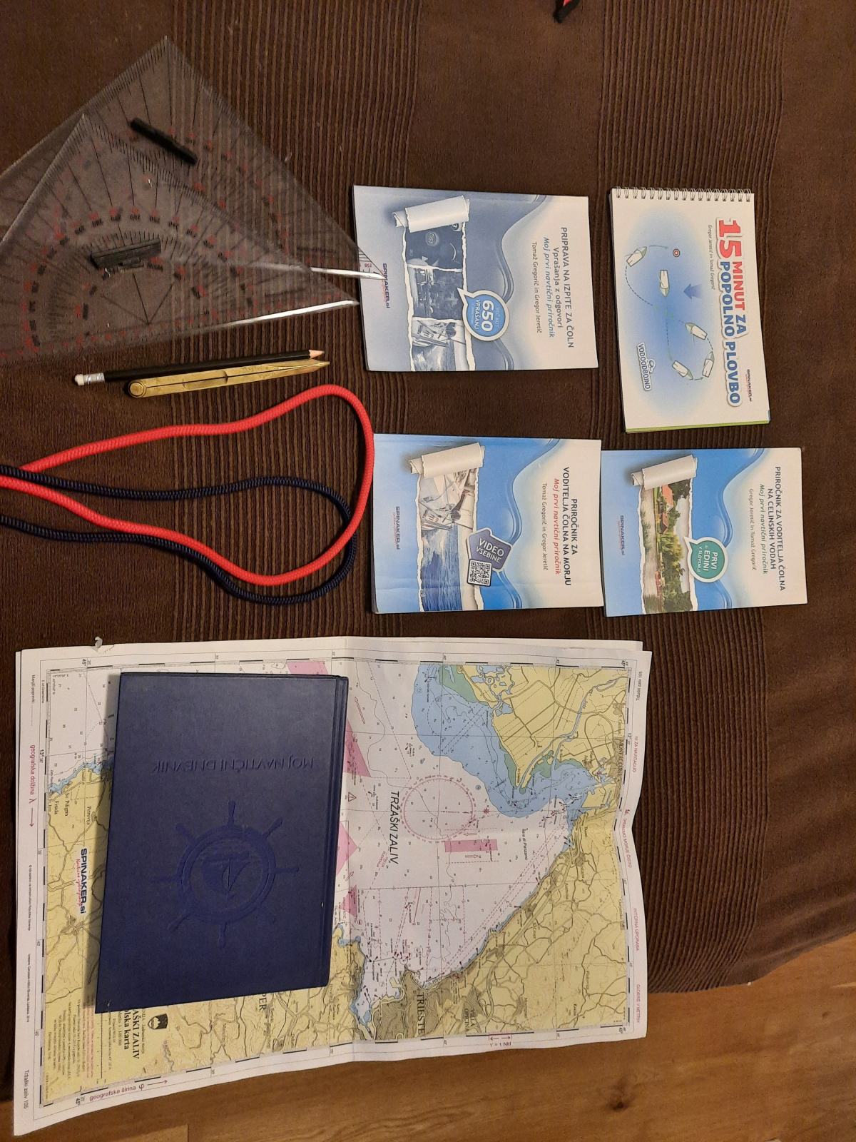 Priročnik za voditelja čolna-komplet