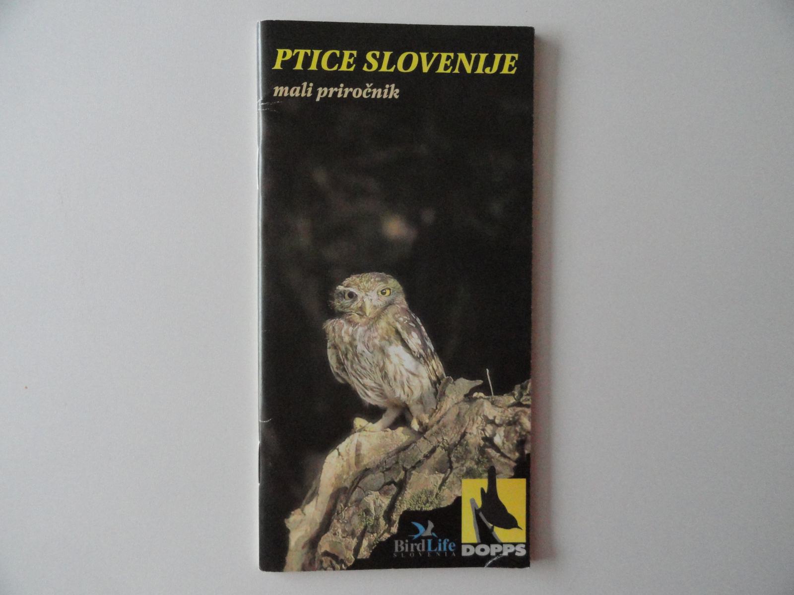 PTICE SLOVENIJE, MALI PRIROČNIK