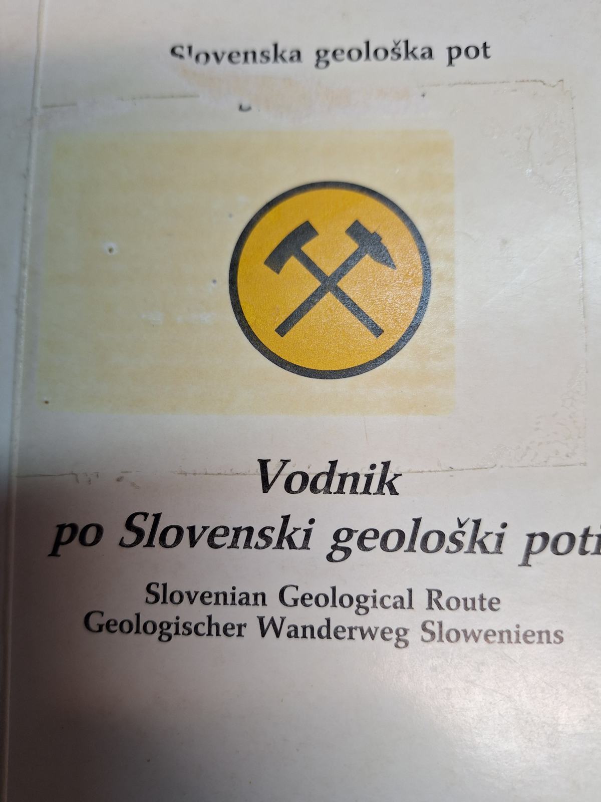 VODNIK PO SLOVENSKI GEOLOŠKI POTI