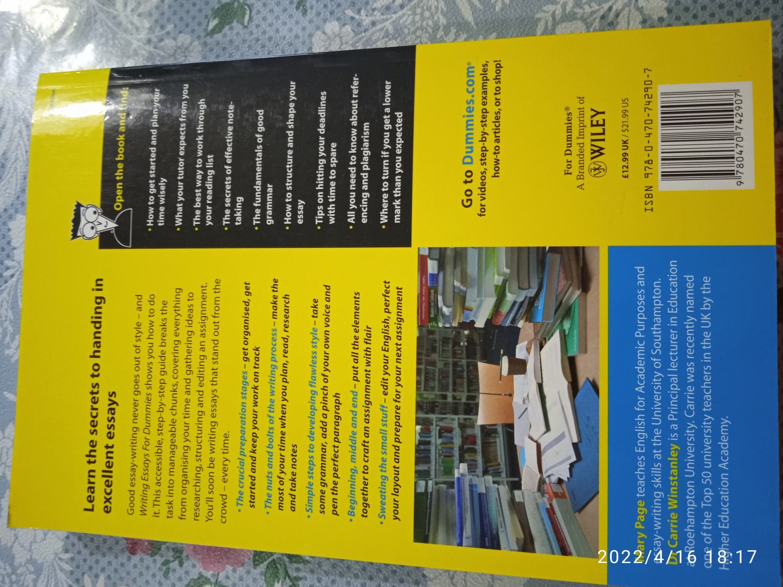 Writing essays for dummies