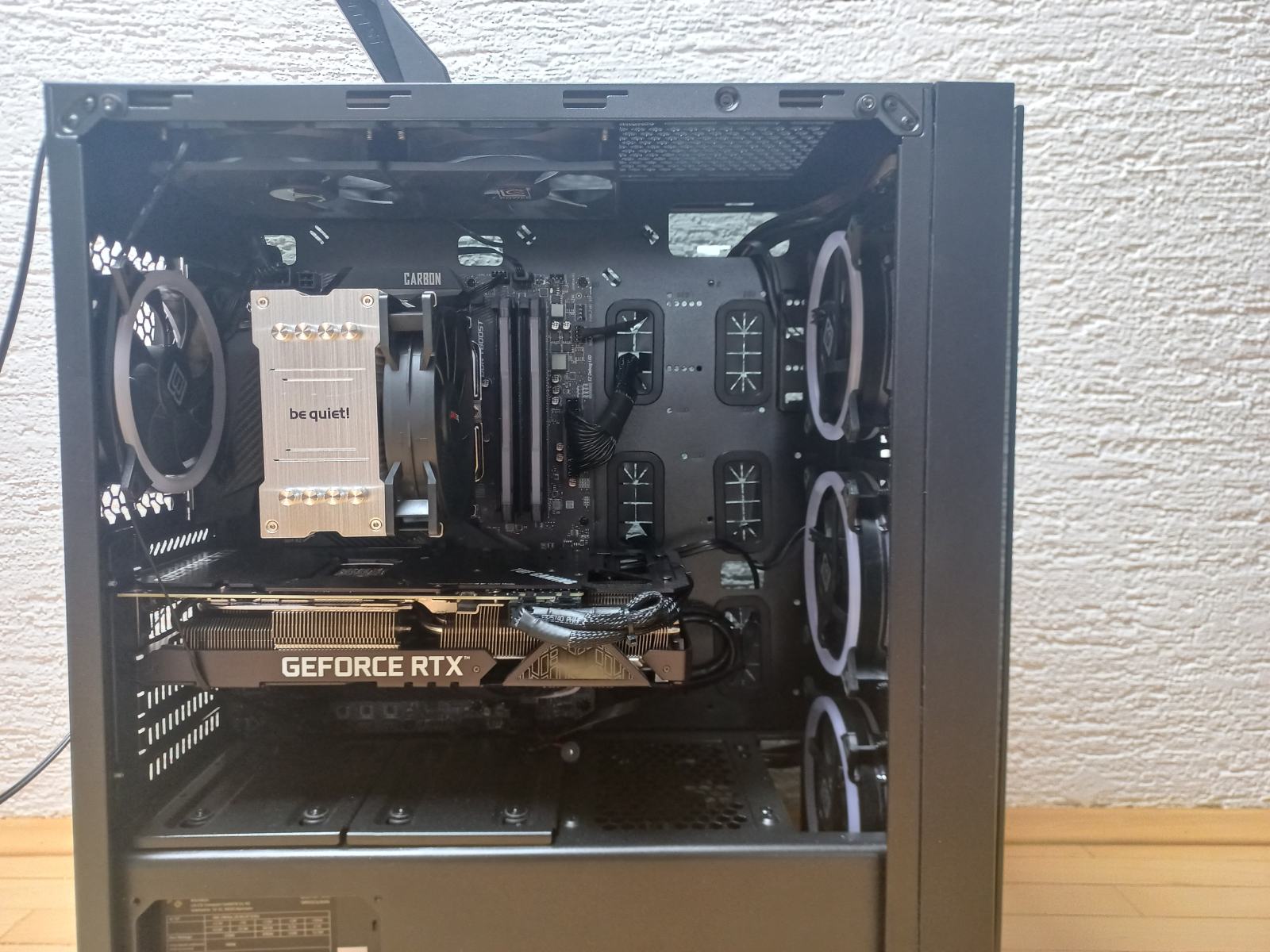 Gaming PC AMD ryzen 7/RTX 3080 in Gaming monitor AOC CU34G2X/BK