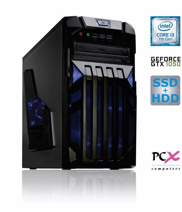 Računalnik PCX EXAM GAMING 1.2 i3/8GB/SSD 120GB+1TB/GTX1050