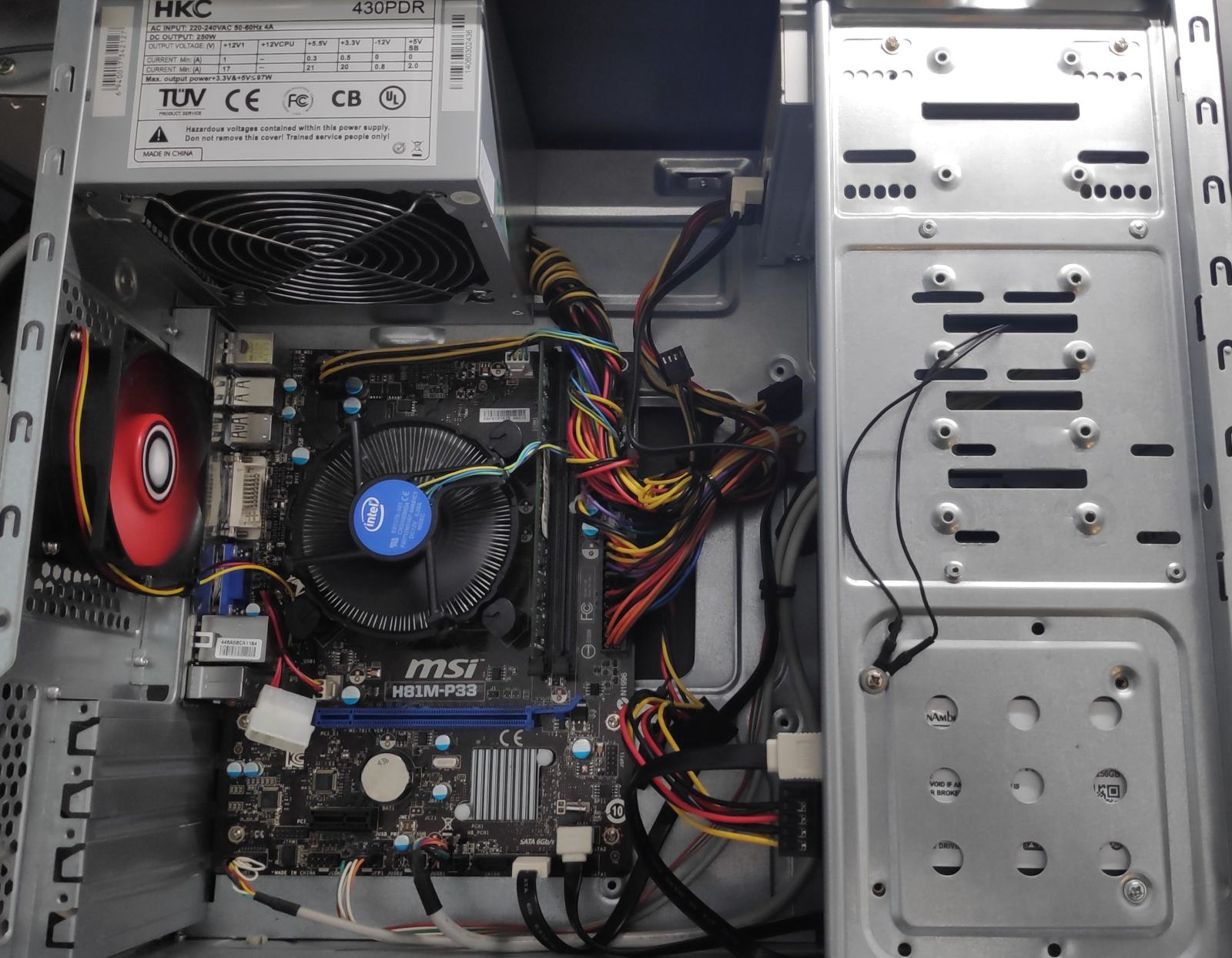 i5-4460 / 4GB ram /240 SSD / windows 10