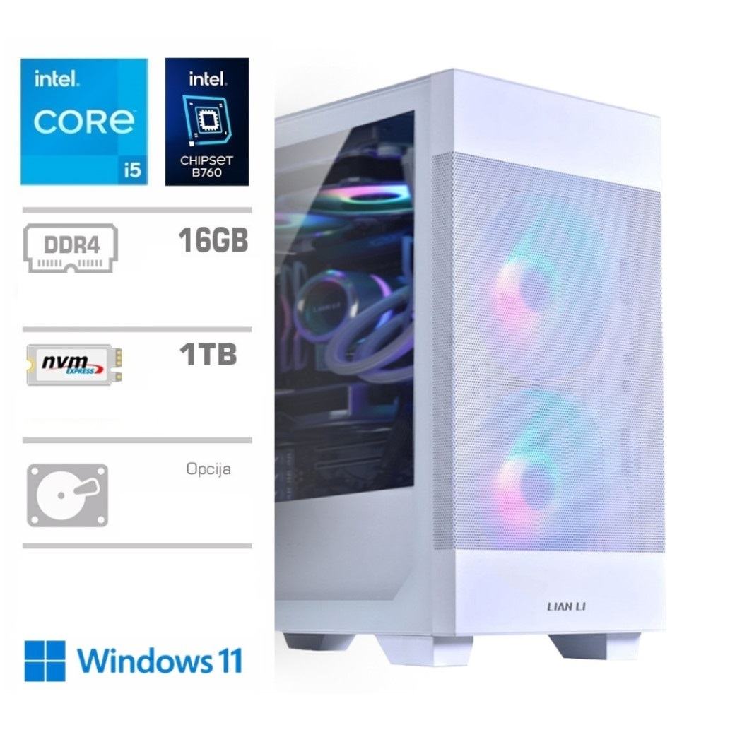 Mega GAMING PC - igričarski računalnik - Intel Core i5 - RTX 3080Ti