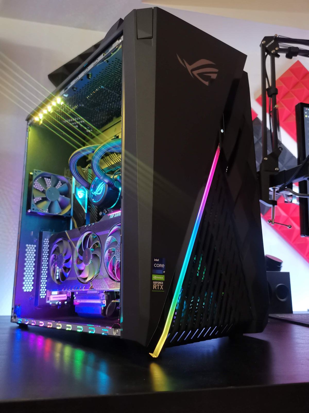 Ultra RGB Gaming PC/Računalnik - Intel i9 / RTX 3080/ Vodno hlajenje
