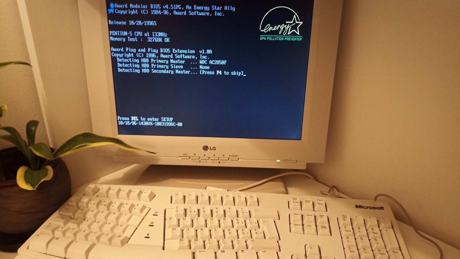 PENTIUM 133 Mhz - WINDOWS 95 - RETRO PC