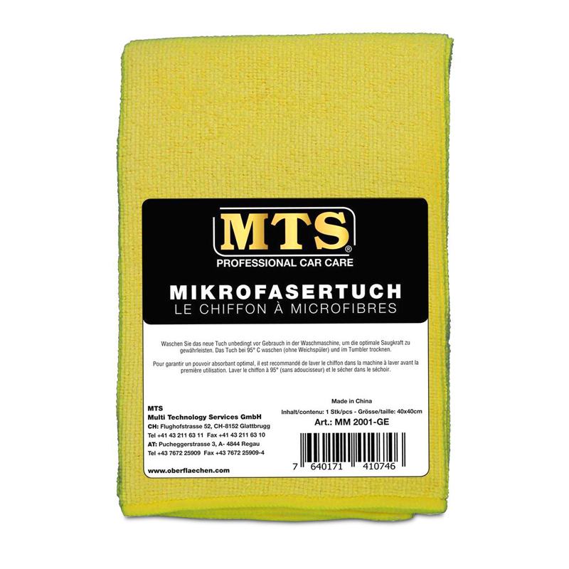 Krpa iz mikrovlaken MTS 40x40cm rumena