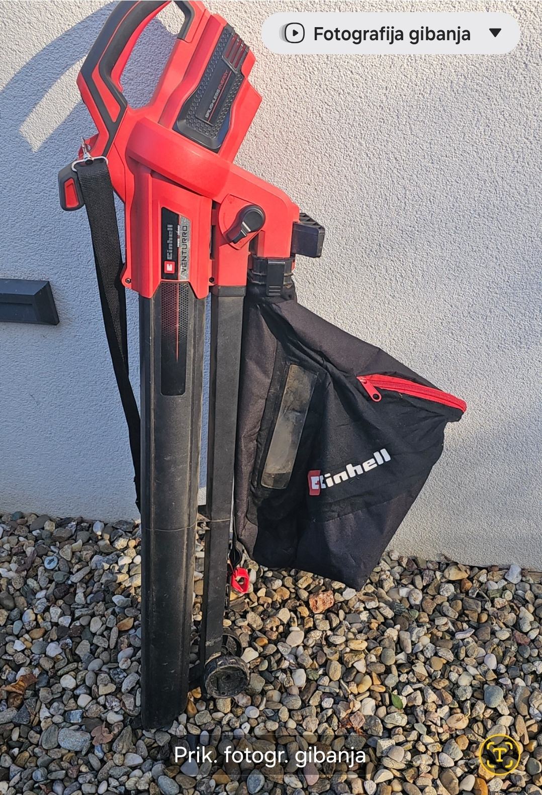 Einhell pihalnik/sesalnik listja prodam