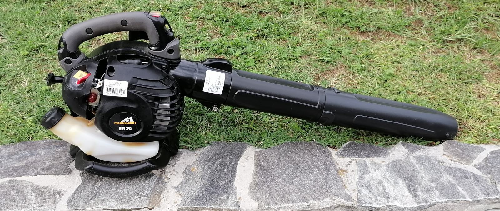 MOTORNI PUHALNIK/SESALNIK LISTJA MCCULLOCH GBV 345