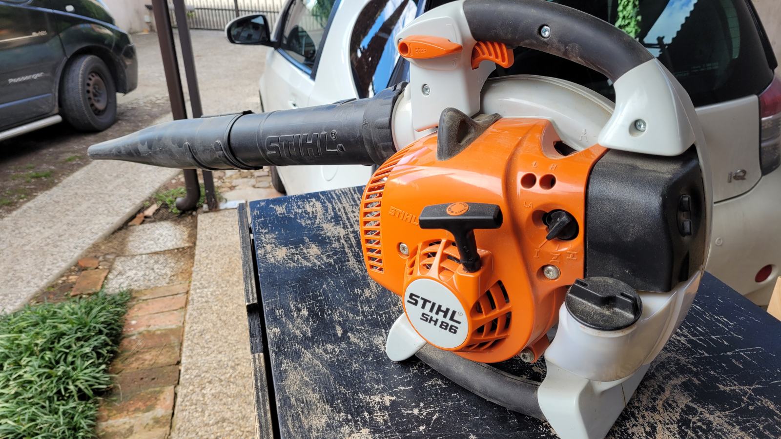 Stihl sh86 puhalnikin sesalnik listja