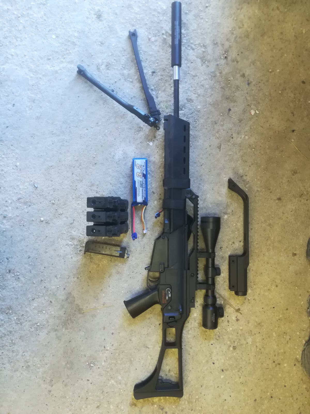 Airsoft puška G36 - DMR