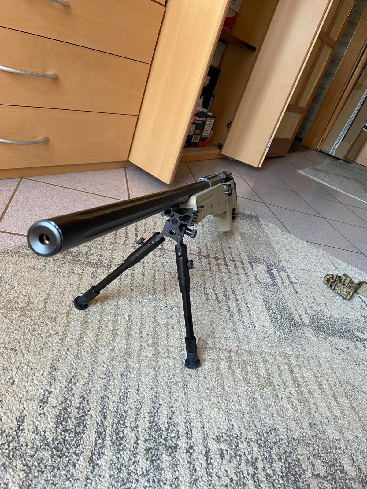 Airsoft puška Well Mb08 [520fps] + Bipod