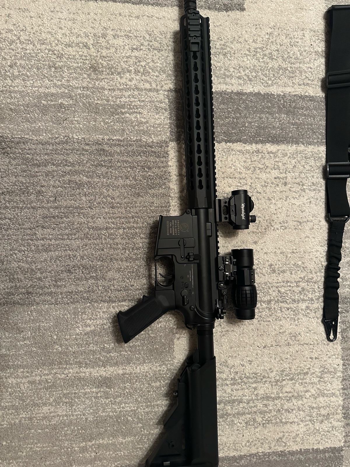 Airsoft replika m4 puske Colt
