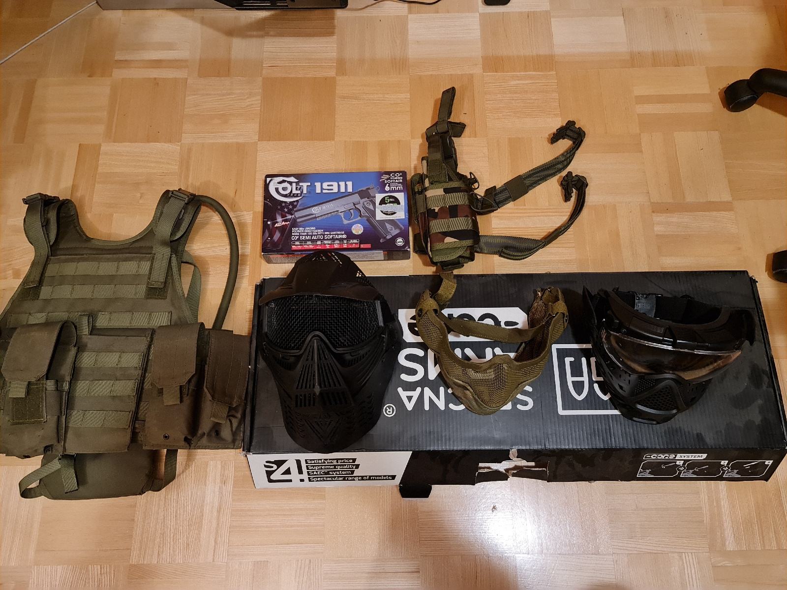 Komplet Airsoft Set