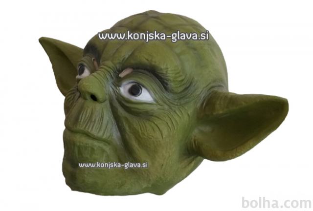 Maska Starwars Master Yoda - Pustne maske 2021