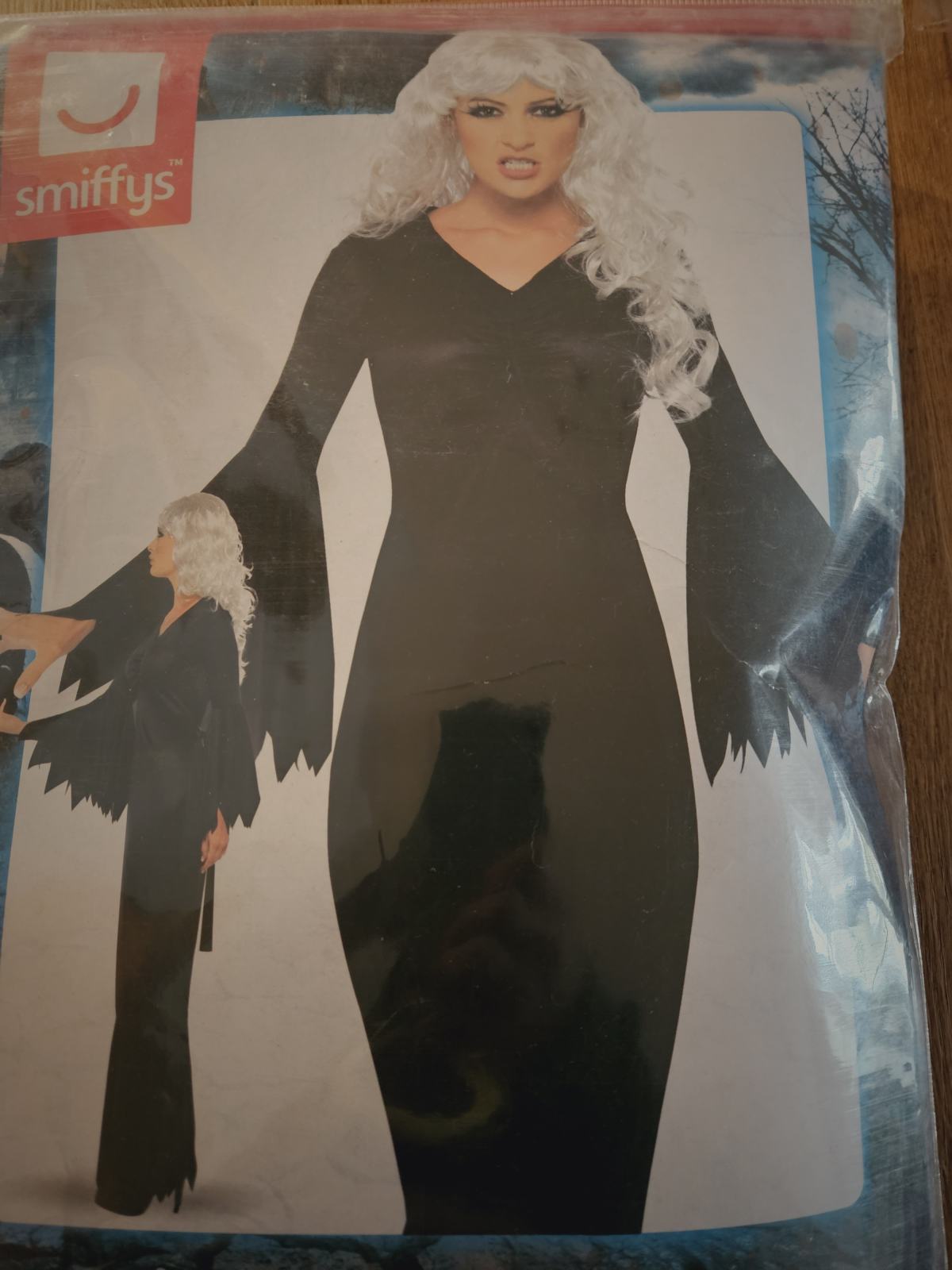 Pustni kostum vampirka, čarovnica, Morticia Adamsovi