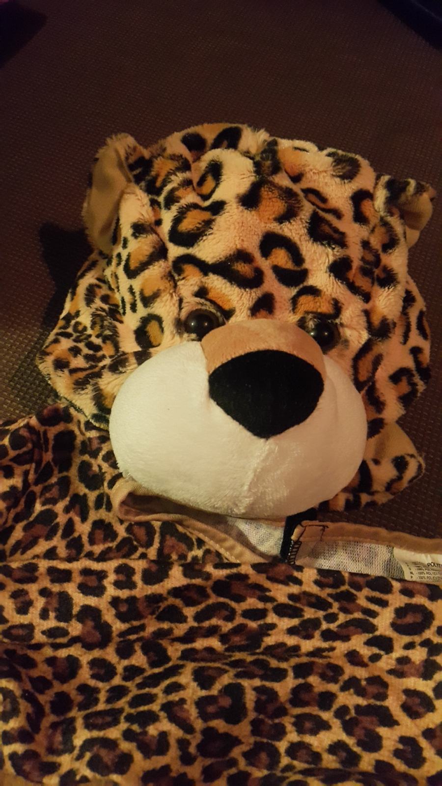 Pustni kostum gepard/tiger vel. 104, 3-5 let