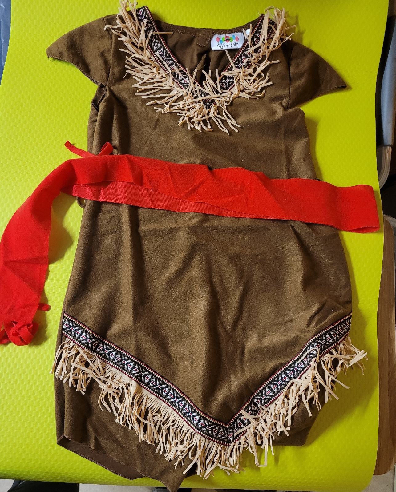 Pustni kostum indijanka
