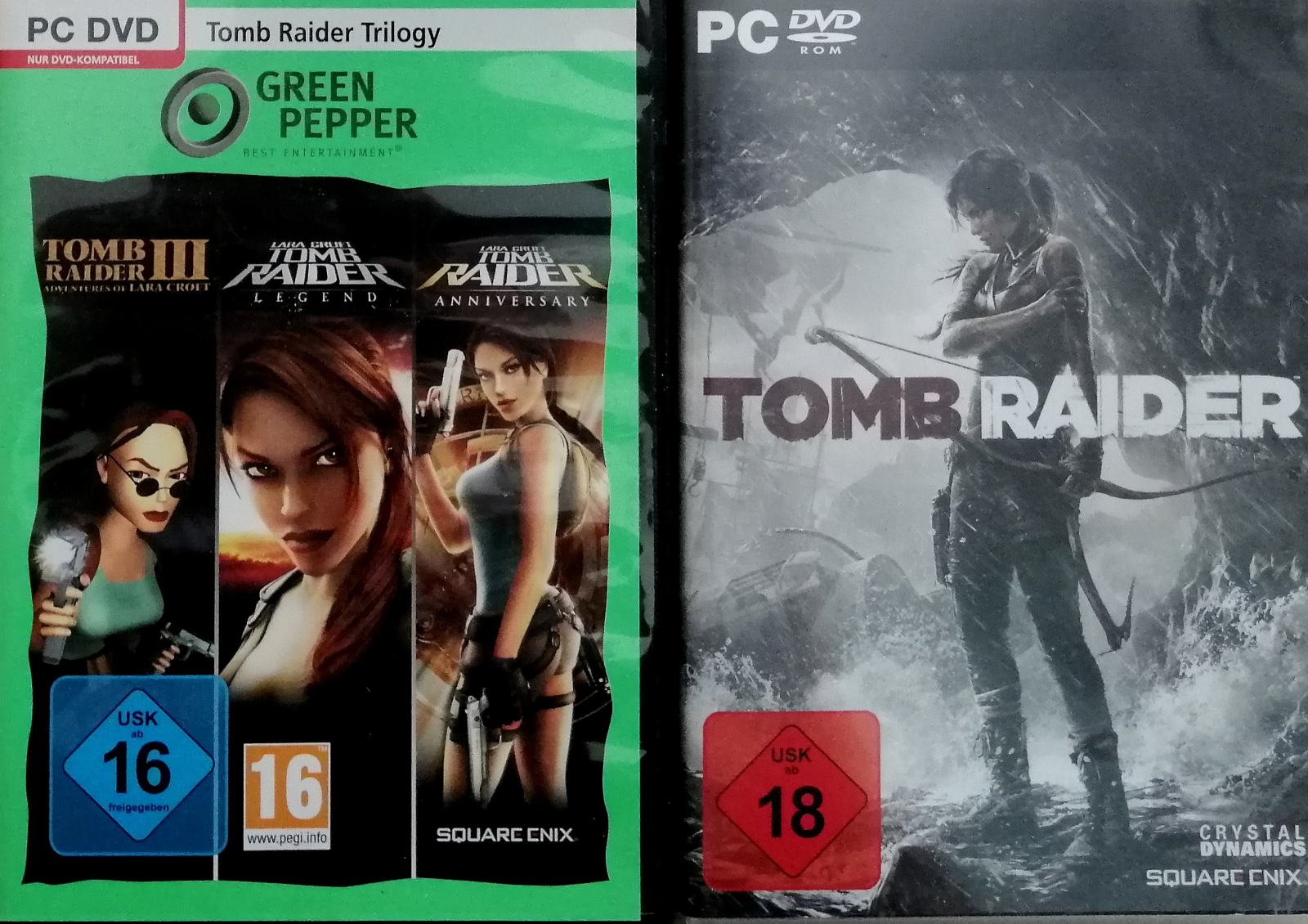 5x PC igra: TOMB RAIDER + TR Trilogy + Tomb Raider (2013)