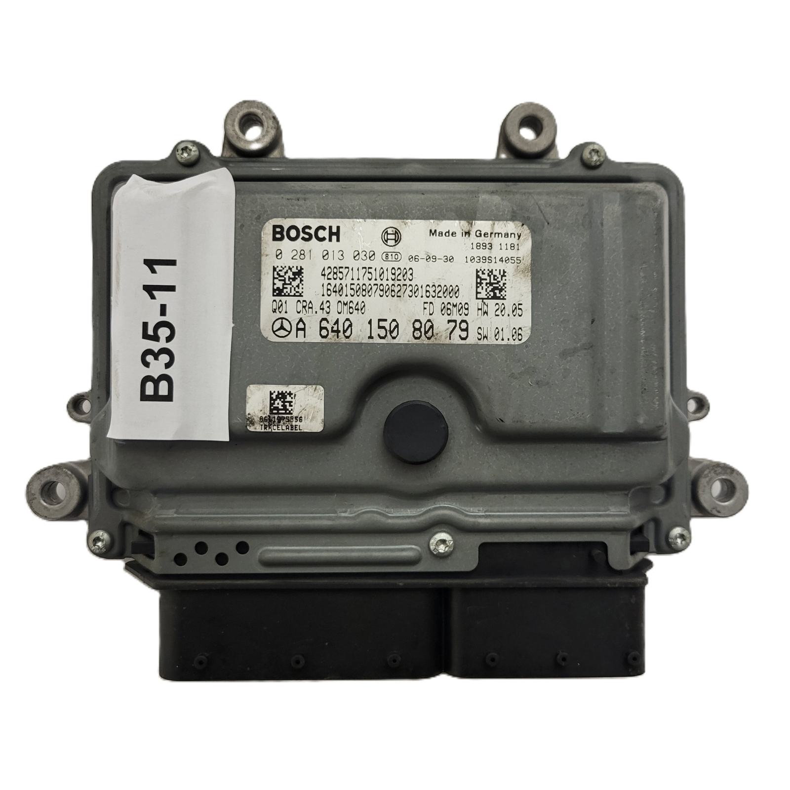 Mercedes a W169 ECU / 0281013030 / A6401508079 / CRA.43 / BOSCH