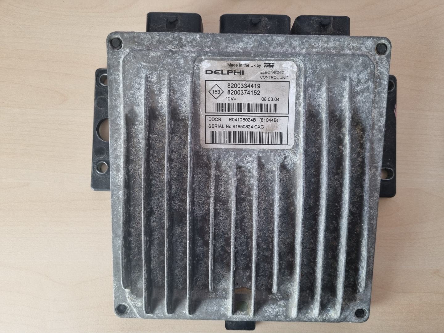 Motorni računalnik Renault 1.5 dci DDCR