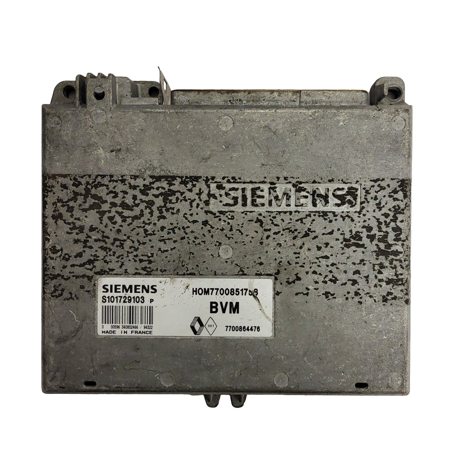 Renault Clio ECU / S101729103P / HOM 7700851758 / 7700864476 / S101729